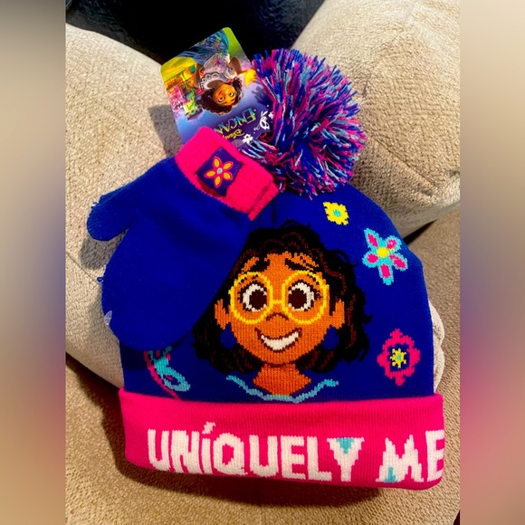 Disney | Accessories | Encanto Uniquely Me Hat And Gloves | Poshmark